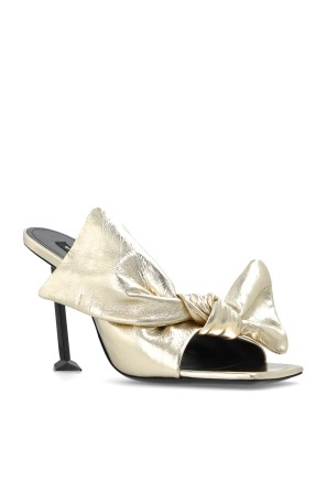 Givenchy Bow Detail Square Toe Sandals