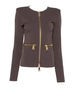 Elisabetta Franchi Crew Neck Cardigans For Women