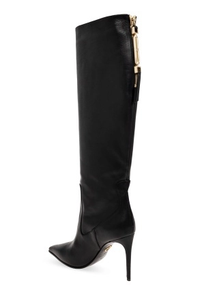 Dsquared2 High-heeled Pointed-toe Tall Boots