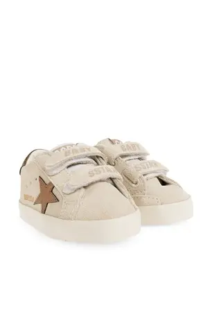 GOLDEN GOOSE Round Toe Velcro Sneakers