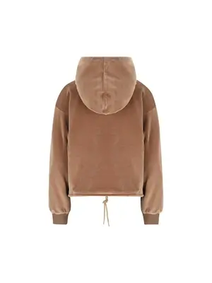 Celine Long-sleeved Hooded Casual Jacket With Zippered Pocket