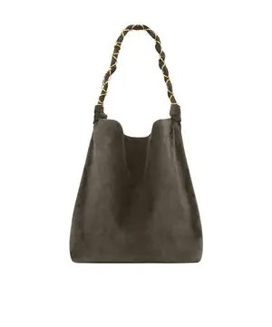 Saint Laurent Amalia Shoulder Bag - Light Musk