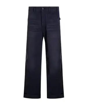 Acne Studios Belt Loop Jeans - Navy Blue