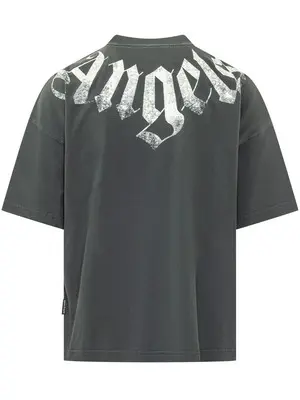Palm Angels Big Neck Logo T-shirt
