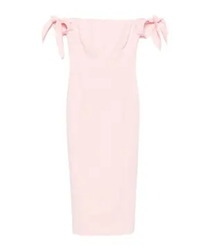 Carolina Herrera Off-the-shoulder Dress - Pink