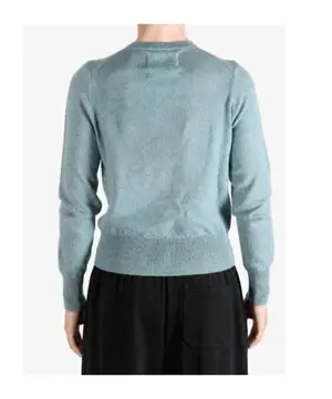 Extreme Cashmere Long-sleeve Single-breasted Cardigan