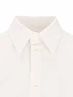 Saint Laurent Collared Long-sleeved Shirt
