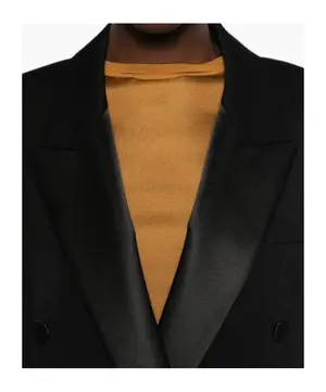 Saint Laurent Double-breasted Long-sleeved Jacket