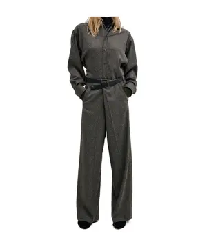 DARKPARK Collared Long-sleeved Shirt - No