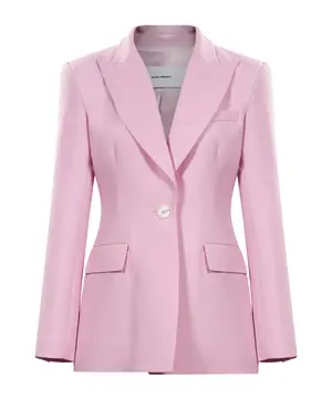 Alex Perry Long-sleeve Blazer - Pink