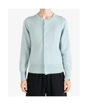 Extreme Cashmere Long-sleeve Single-breasted Cardigan