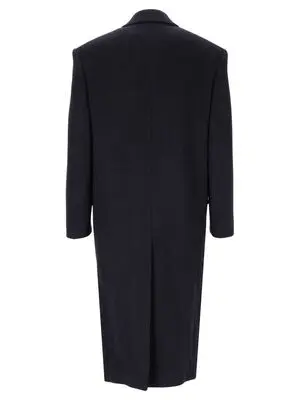 Saint Laurent Double-breasted Long Coat