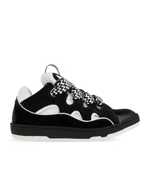 LANVIN Curb Lace-up Low-top Sneakers - No