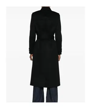 Saint Laurent Belted Single-breasted Coat