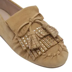STUART WEITZMAN Round-toe Loafers