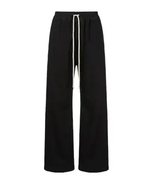 Rick Owens Drawstring Casual Pants - Black