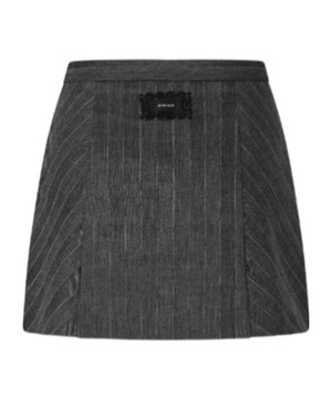Pinko Pinstriped Mini Skirt