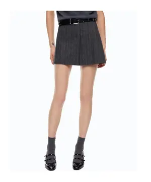 Pinko Pinstriped Mini Skirt