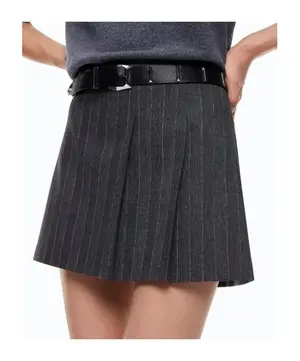 Pinko Pinstriped Mini Skirt