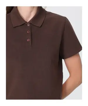 Saint Laurent Oversized Logo-embroidered Polo Shirt