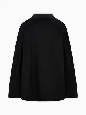 Bottega Veneta Collared Long-sleeve Polo Shirt