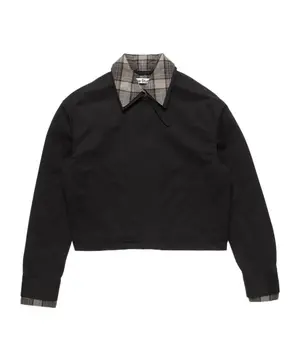 ACNE STUDIOS Acne Studios Faux-Layered Twill Jacket