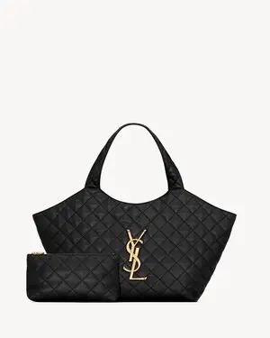 Saint Laurent Icare Medium Quilted Shoulder Bag