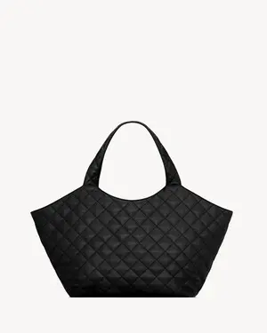 Saint Laurent Icare Medium Quilted Shoulder Bag