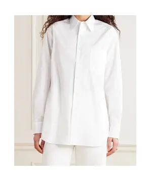 Ralph Lauren Damien Embroidered Cotton Poplin Shirt