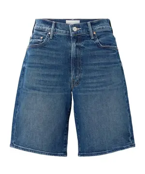 MOTHER Undercover Bermuda Denim Shorts
