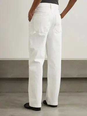 MOTHER High-waisted Straight Leg Jeans