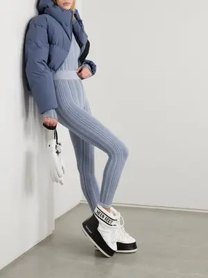 Cordova Striped Ribbed Elastic Sweatpants
