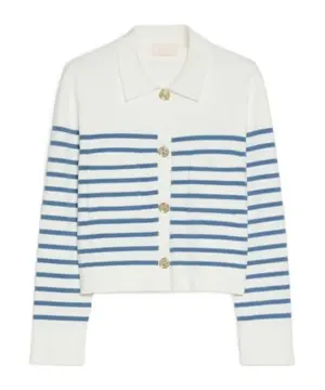 IBLUES Boxy Cardigan - White