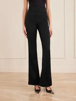 Galvan Sculpted Flared Casual Pants