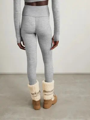 Cordova Ribbed Knitted Leggings