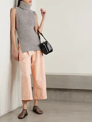 Proenza Schouler Kyle Pleated Wide-leg Casual Pants