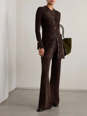 Proenza Schouler Evie Flared Casual Pants