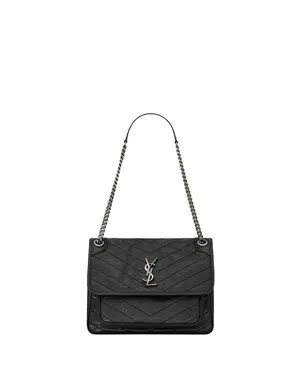 Saint Laurent Niki Medium In Vintage Leather