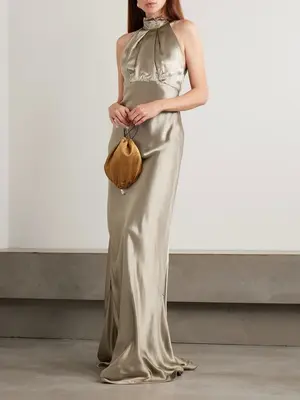 Saloni Michelle Backless Dress