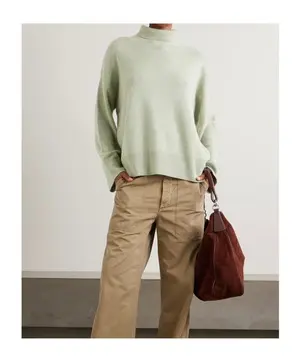 Le Kasha Organic Cashmere Turtleneck Sweater