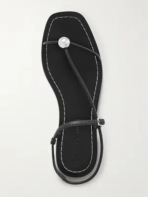 LOEFFLER RANDALL Lara Embellished Leather Sandals