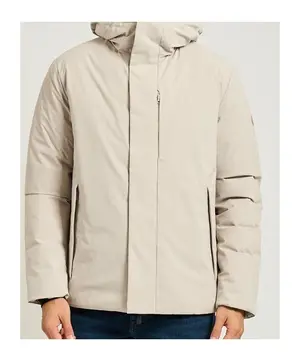 SAVE THE DUCK Logo-patch Padded Jacket