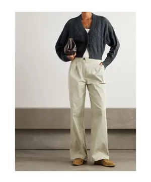 Le Kasha Long Sleeve Chunky Knit Cardigan