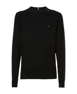 Tommy Hilfiger Floral Word Round Neck Sweater