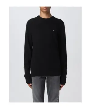 Tommy Hilfiger Floral Word Round Neck Sweater