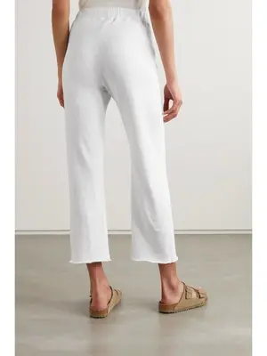 JAMES PERSE Supima Cotton Terry Cloth Track Pants