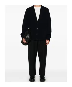 Studio Nicholson Belt-loop Casual Pants