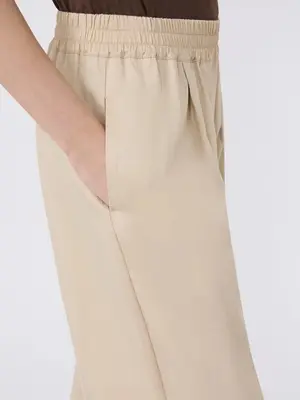 Max Mara Elastic Waist Casual Pants