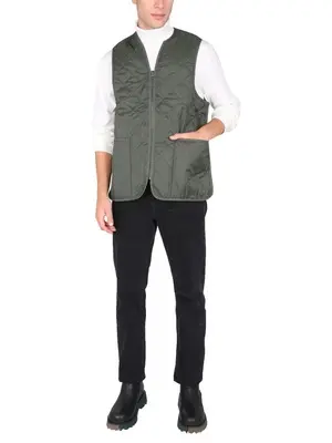 Barbour Reversible Quilted Zip-up Gilet