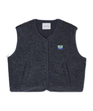 American Vintage Sleeveless Vest - Black